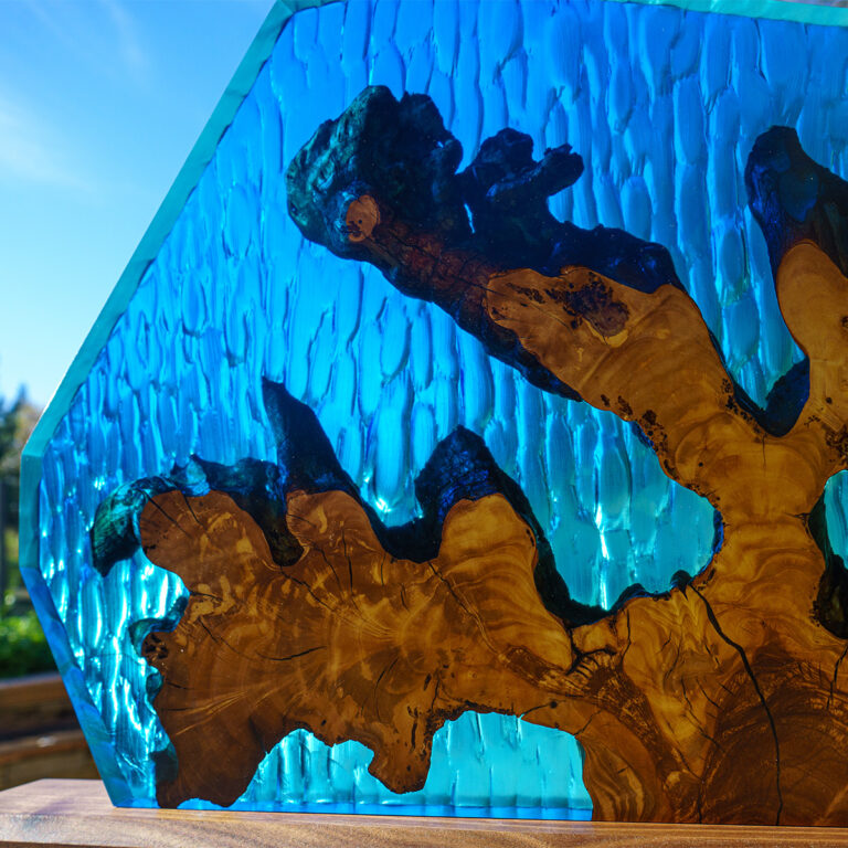 Deep Pour Epoxy Resin - 4'' Thick Pour for River Tables and Crafts