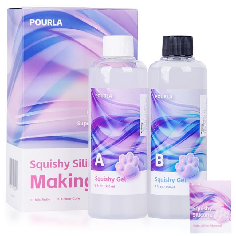 POURLA Silicone Gel for Taba Squishy Making DIY Squishies