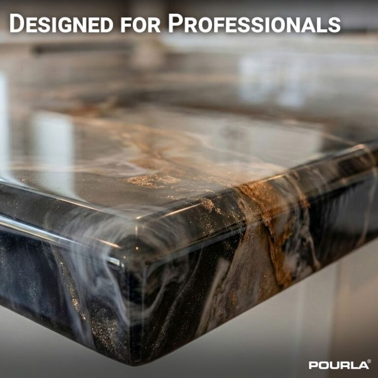 1:1 Countertop Epoxy Resin Kit | Industrial-Grade Finish | Pourla